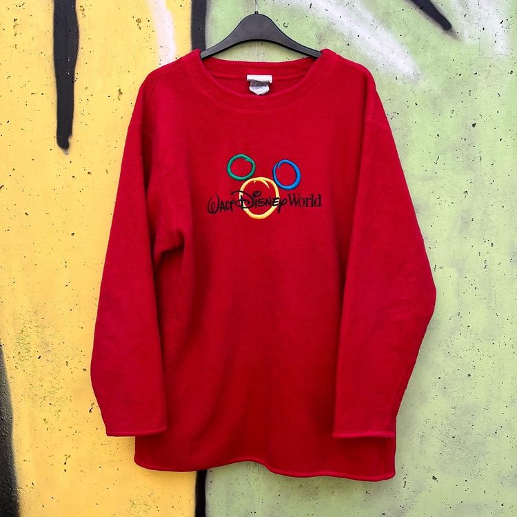 Vintage 90' Walt Disney World Fleece Crewneck - XL (Gebraucht) in Bern ...