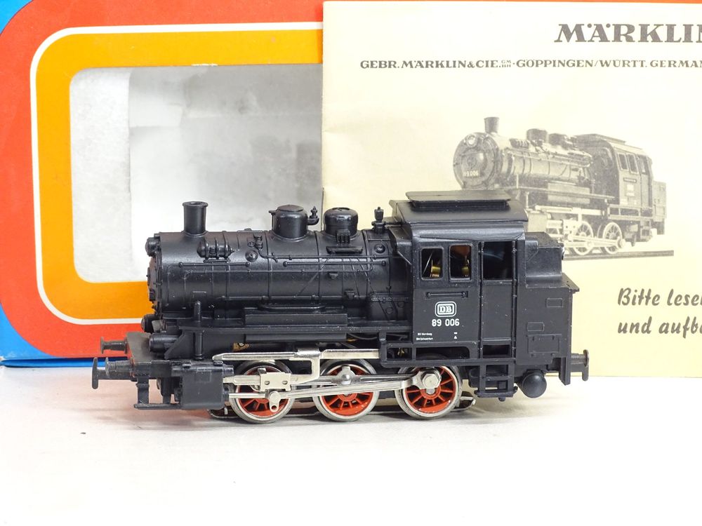 Märklin 3000 Dampflok BR89 006 DB, Schwarz, H0,WS/AC,OVP | Kaufen auf Ricardo
