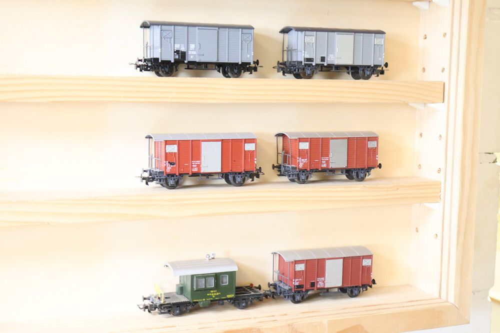 Liliput SBB 6 x Güterwagen K2 & Begleitwagen Sputnik (Gebraucht) in ...
