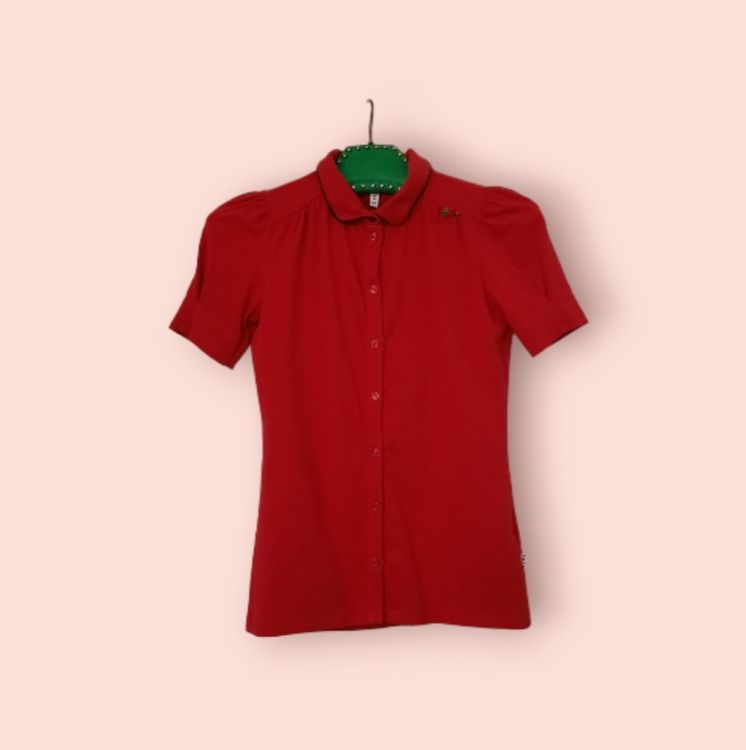🍅 süsses BLUTSGESCHWISTER Poloshirt mit Puffärmel Gr. XS (Neu (gemäss Beschreibung)) in ...
