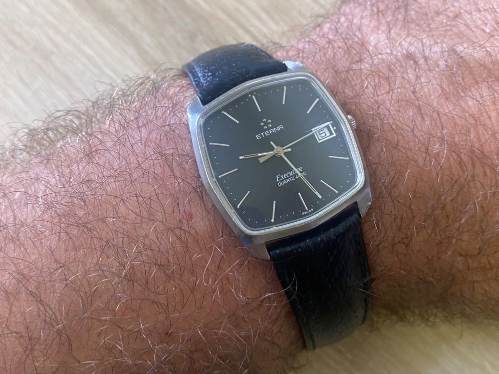 Vintage Herrenuhr ETERNA Executive 4000 ab Fr. 1.- | Kaufen auf Ricardo