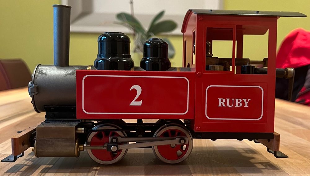 Dampflokomotive "Ruby" Nr. 2, Spur 5" Accucraft (Gebraucht) in für CHF ...