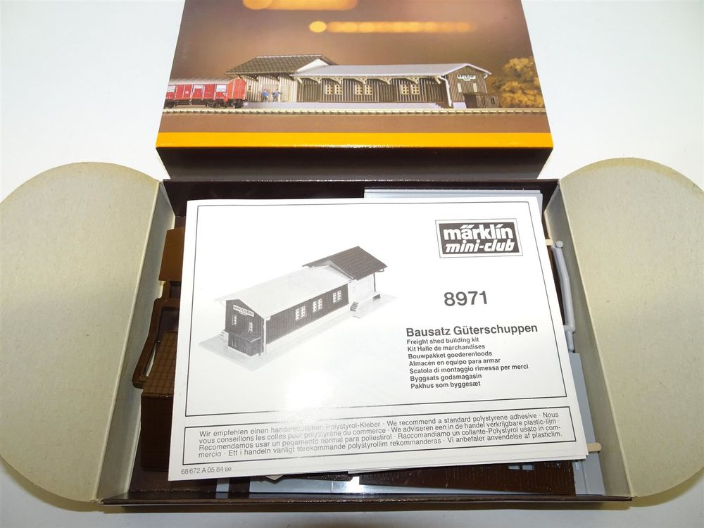 Märklin Bausatz Güterschuppen SpurZ 8971 (Gebraucht) in Luzern für CHF ...