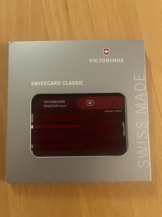 Victorinox SwissCard Classic Rot - Neue & Praktisch! (Neu und ...