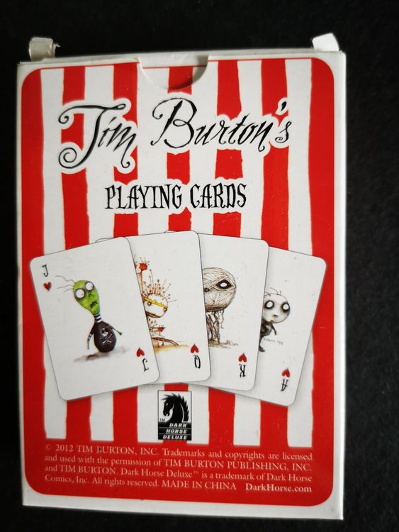 Kartenset TIM BURTON Playing Cards (Neu (gemäss Beschreibung)) in für ...