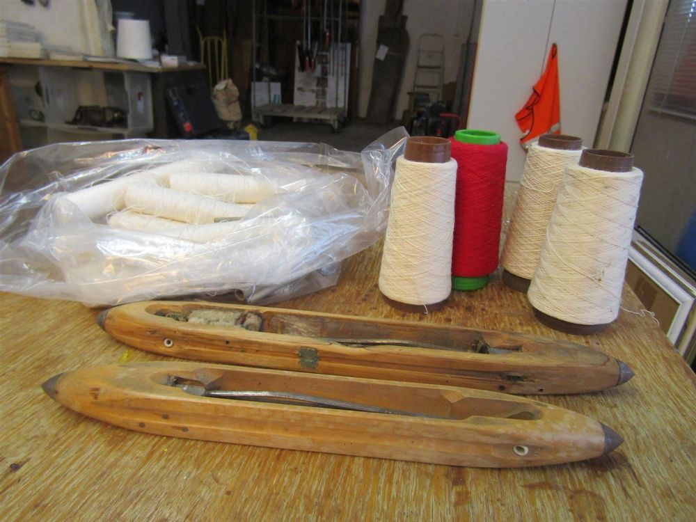 Holzschiffchen zum Weben und Garn | Kaufen auf Ricardo