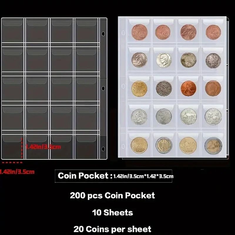 Coin & Stamp Collector Album - Organise Your Collection! (Neu (gemäss ...