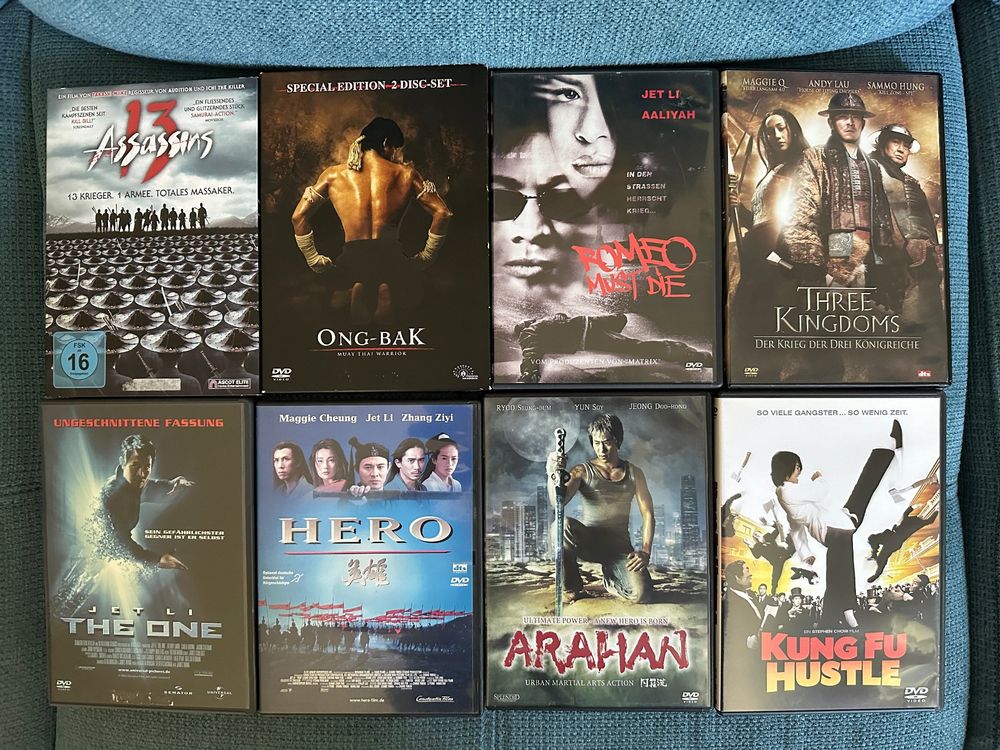 8 DVD Eastern, Materialart, Action | Kaufen auf Ricardo