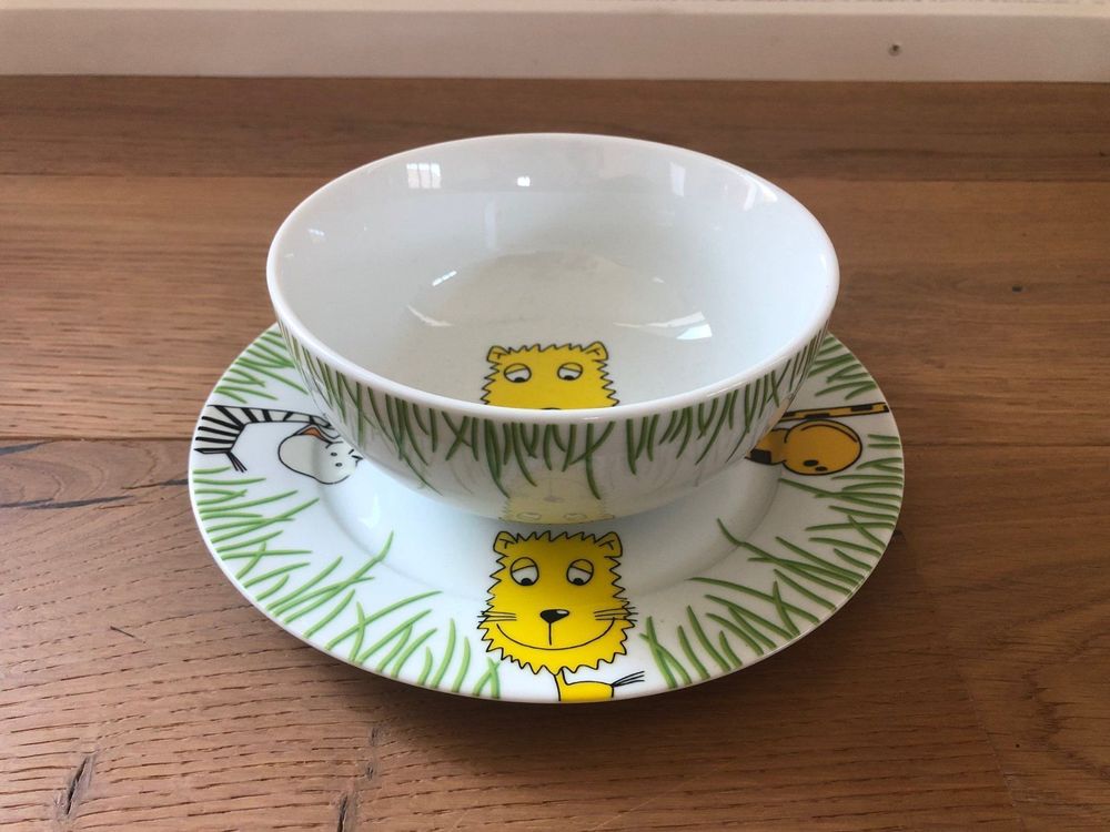 Kinder- Geschirrset Safari WMF (Neu (gemäss Beschreibung)) in Grub AR ...