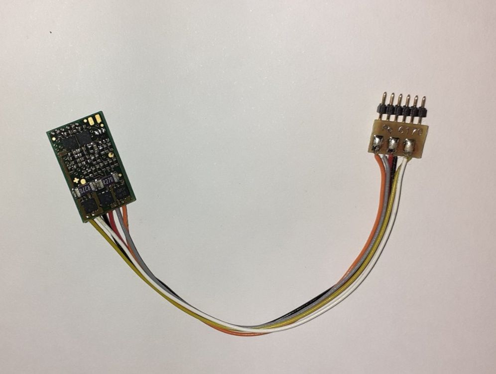 DCC-Lokdecoder 687401 Fleischmann NEM 651 Spur N Neu (Gebraucht) in für CHF 25 – mit Lieferung ...