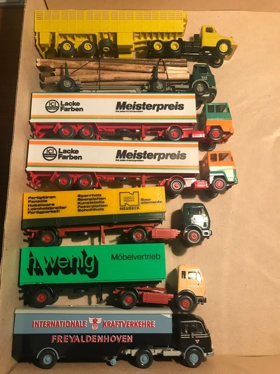 7x LKW Sattelschlepper | Kaufen auf Ricardo