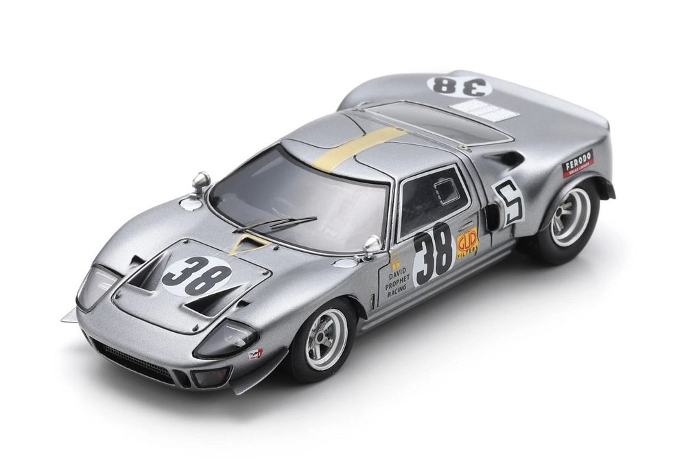 Ford GT40 #38 Prophet-Bond "1000KM Spa" 1968 (Spark 1:43) (Neuf avec ...