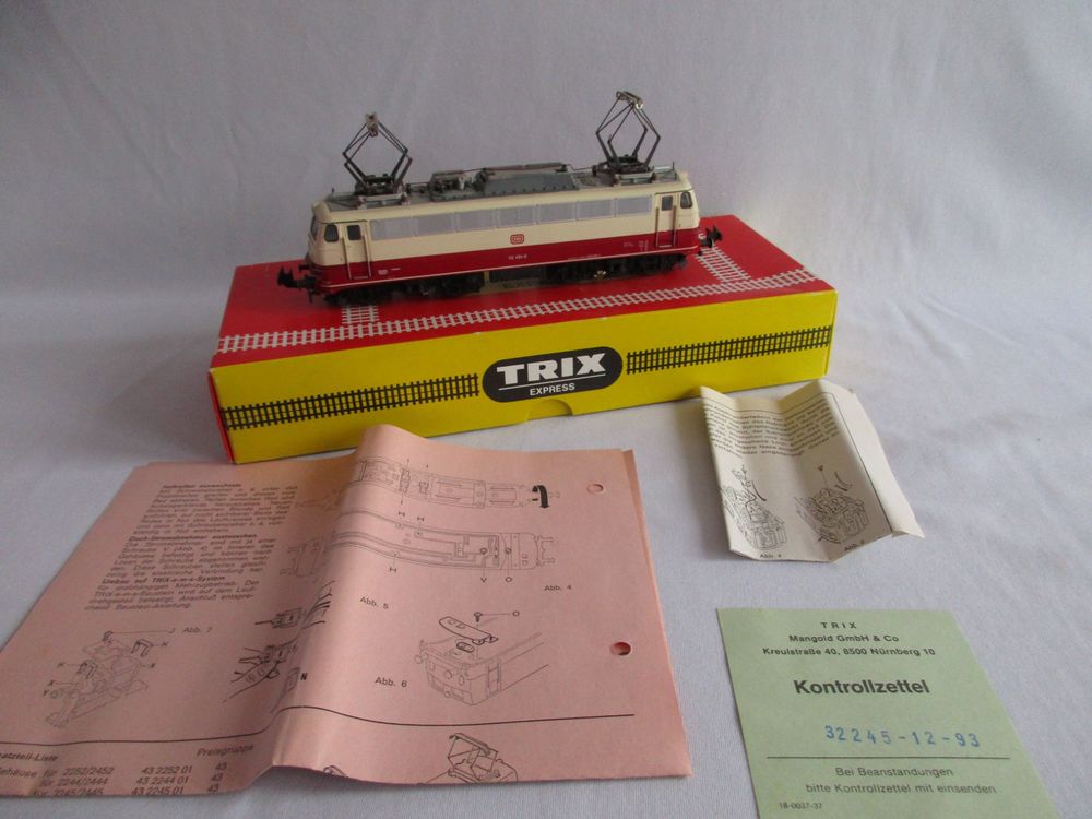 Trix HO/GS 3-Leiter 2245 E-Lok DB 112494-0 in OVP (202) | Kaufen auf ...