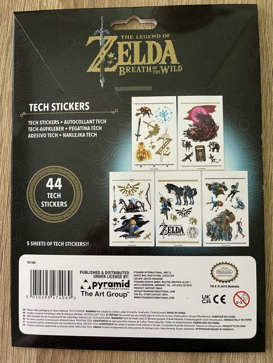 The Legend of Zelda Tech Stickers (Neu und originalverpackt) in ...
