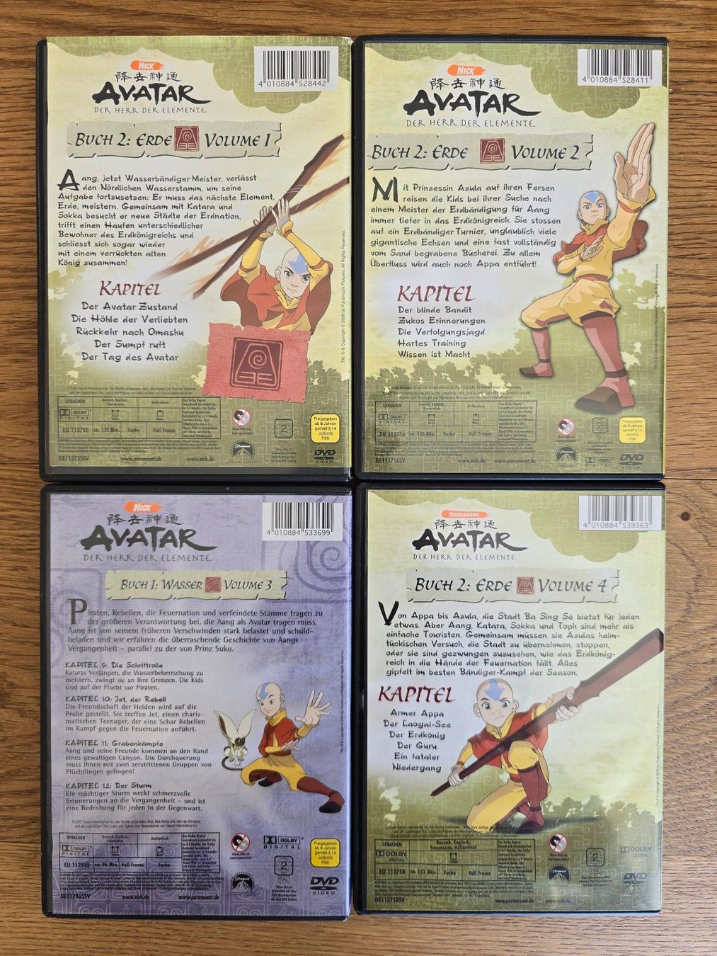 Avatar - Der Herr der Elemente, DVD Box Set, Top Zustand (Gebraucht) in ...