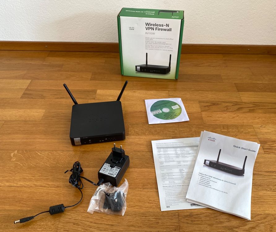 CISCO Wireless-N VPN Firewall RV110W W-LAN Switch Router | Kaufen auf ...