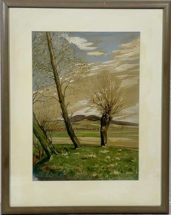 Sehr Schöne Landschaft Aquarell unleserlich Signiert (Gebraucht) in Root für CHF 10 – mit ...