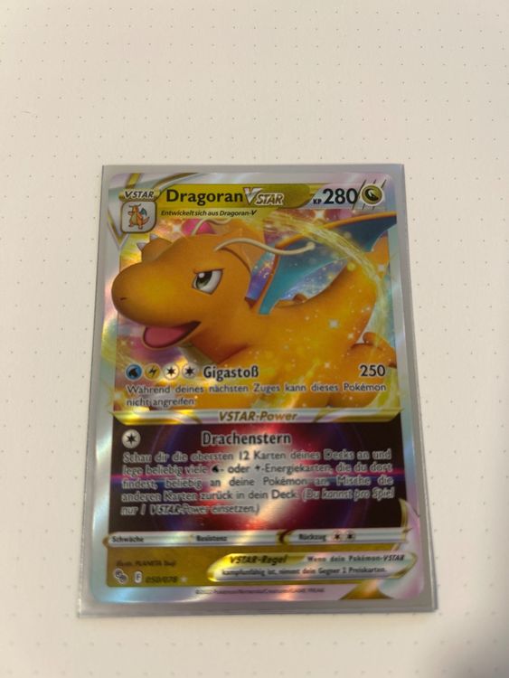 Pokémon Karte Dragonite Vstar, 2022, DE (Neu (gemäss Beschreibung)) in Zizers für CHF 2.5 – mit ...