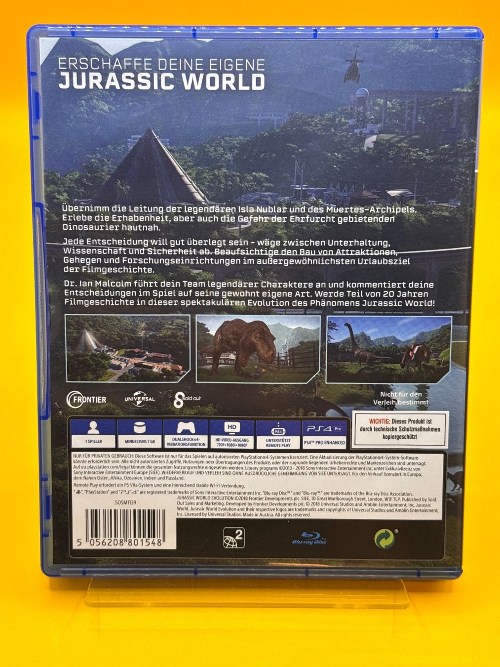 Jurassic World Evolution - PS4 (Gebraucht) in Oberwil b. Zug für CHF 23 ...