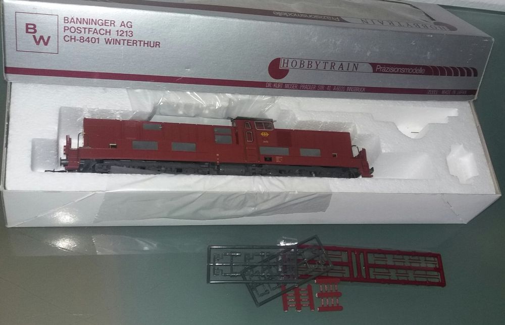 Hobbytrain 62661 - - Wechselstrom - Diesellok Am 6/6 SBB H0 (Gebraucht ...