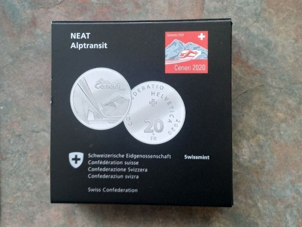 20 FR. Silbermünze Ceneri 2020 in PP (Neu und originalverpackt) in Goldach für CHF 90 – mit ...