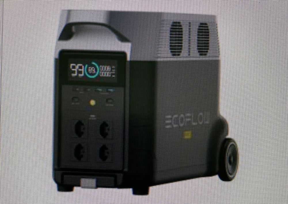 EcoFlow Power Station Delta Pro mit Solarpanel & Adapter (Neu und ...