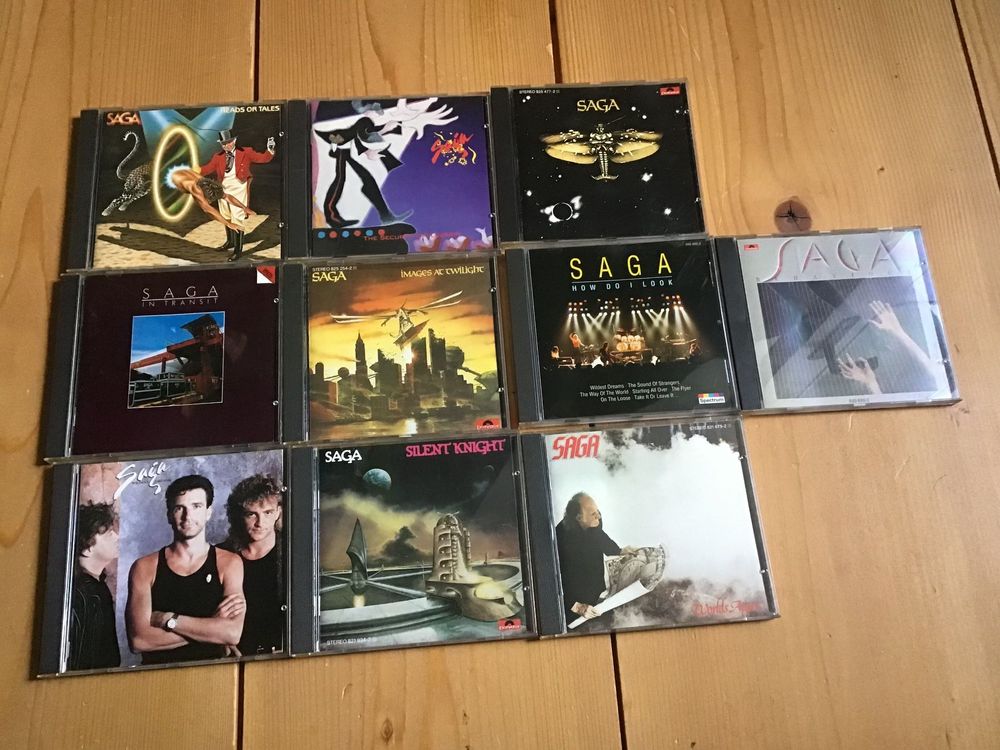 10 cds, SAGA (Gebraucht) in liestal für CHF 17.9 – mit Lieferung auf ...