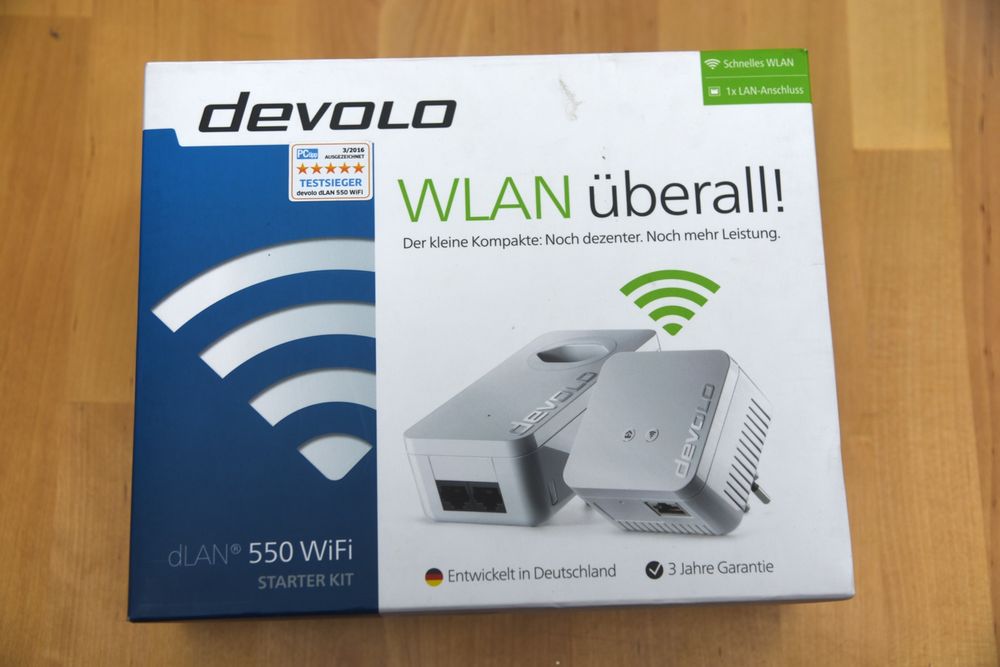 devolo dLAN 550 WiFi Starter Kit (Neu und originalverpackt) in ...