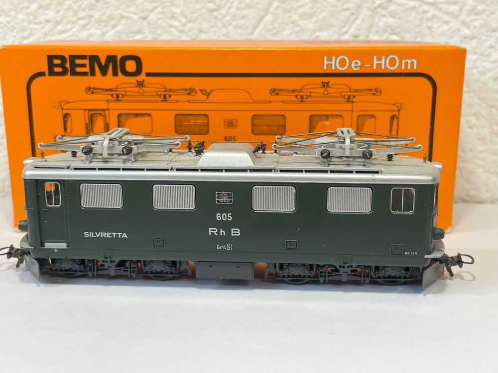 Bemo 1250 RhB Ge 4/4 Silvretta, H0m (Gebraucht) in Wilderswil für CHF ...