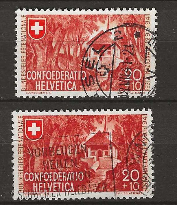 PP041 - Pro Patria 1941 b14/B14c obl. | Kaufen auf Ricardo