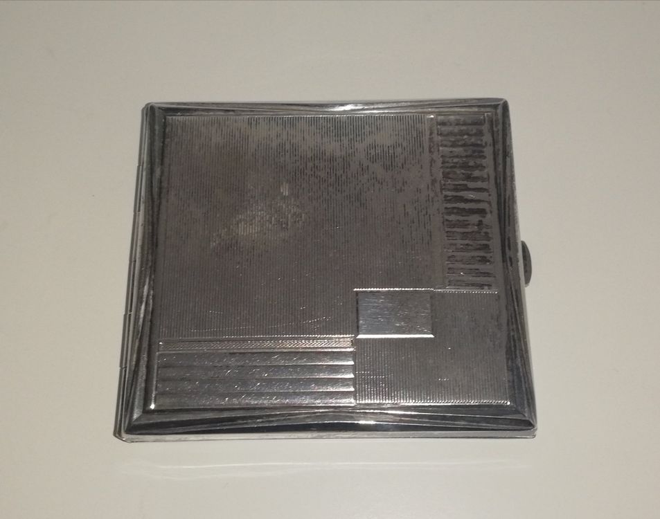 Zigarettenetui Alpacca Silber | Kaufen auf Ricardo