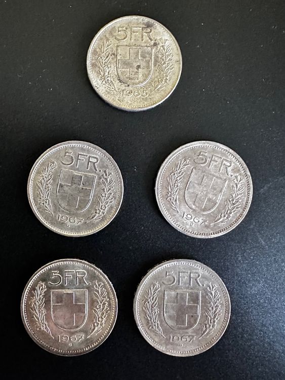Schweizer Silbermünzen | Kaufen auf Ricardo