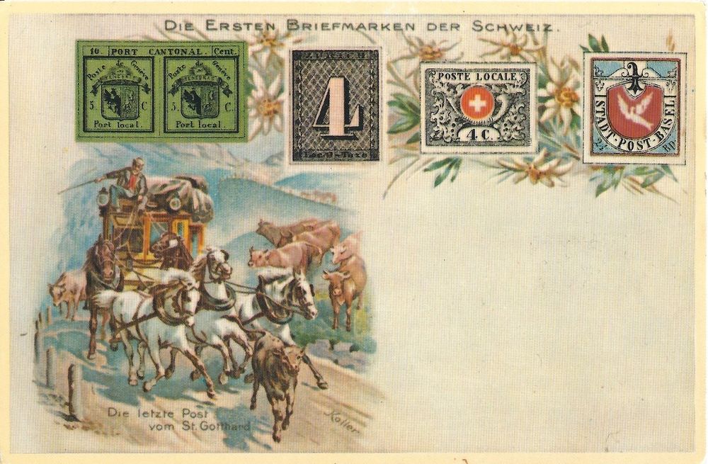 CPA Suisse - Die Ersten Briefmarken Der Schweiz | Kaufen auf Ricardo