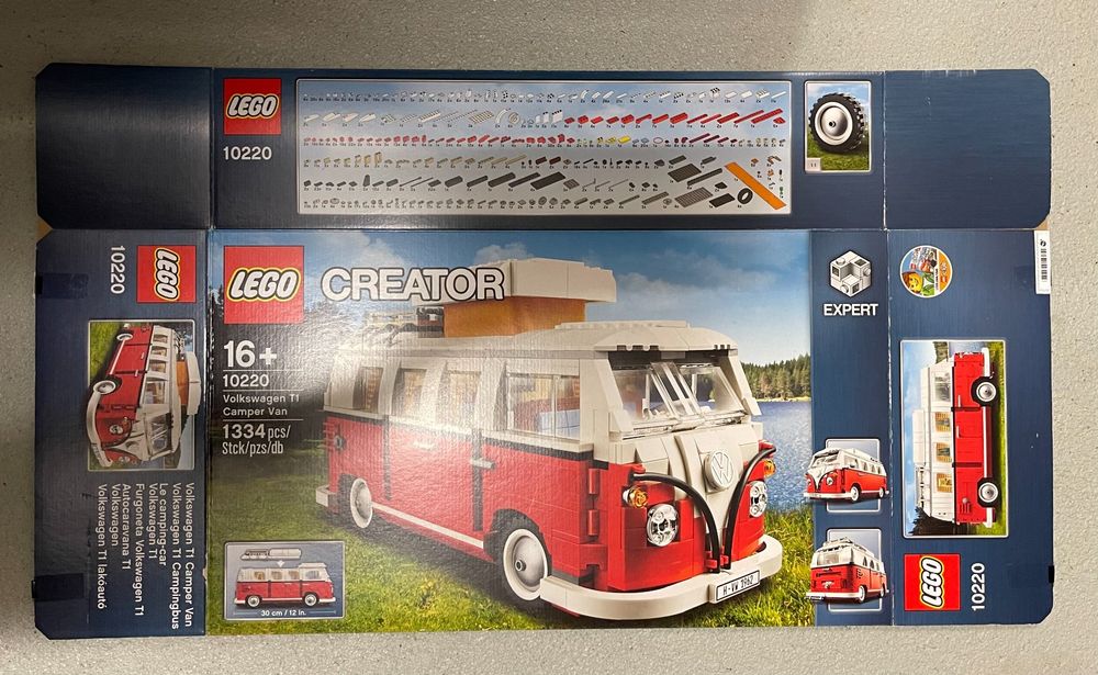 Lego Creator Expert 10220 - Volkswagen T1 Camper Van VW Bus (Gebraucht ...
