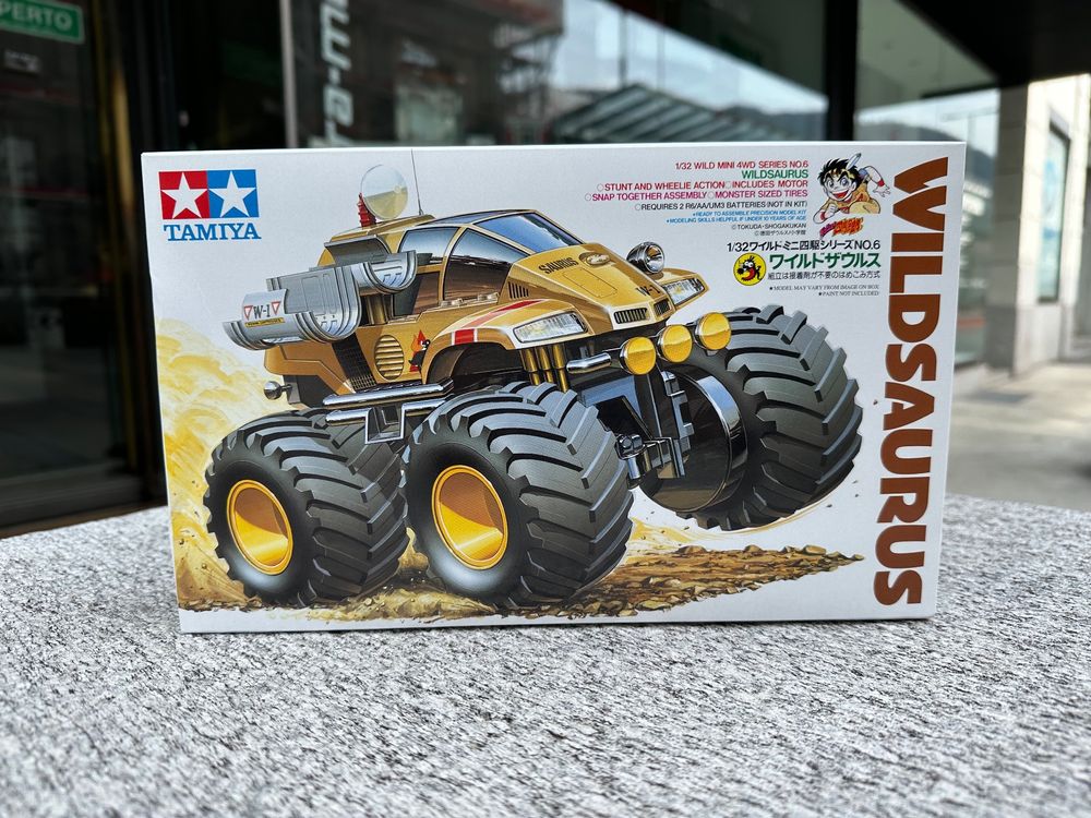 🔥 Tamiya Mini4wd Wild Saurus Monster Truck 🔥 (Neu und originalverpackt ...