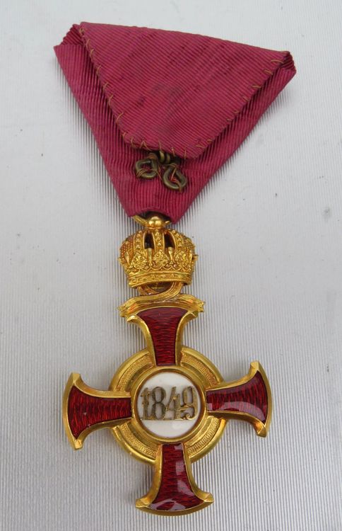 ORDEN ÖSTERREICH MONARCHIE GOLD VERDIENSTKREUZ 18ct GOLD | Kaufen auf Ricardo