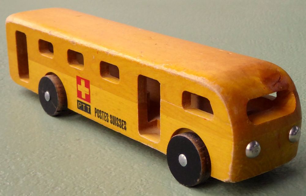 schönes seltenes original vintage NAEF HOLZ POSTAUTO PTT (Gebraucht) in ...