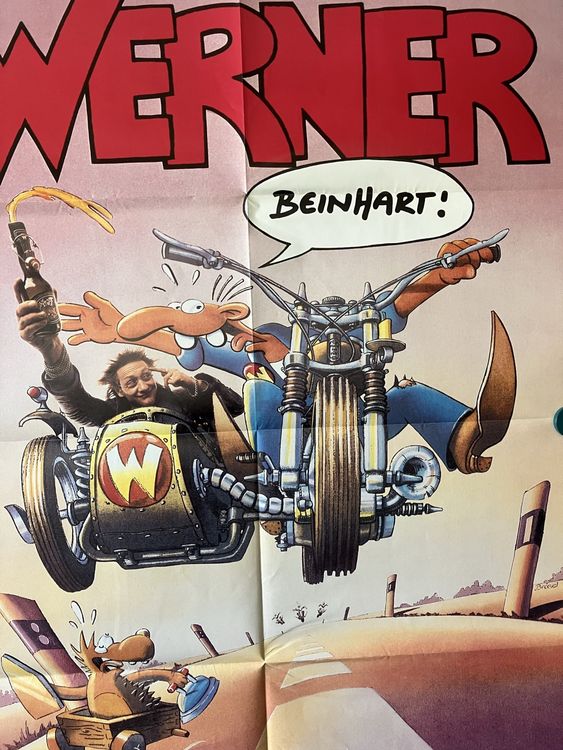 Werner - Beinhart! Original Kinoplakat Comic Kult | Kaufen auf Ricardo