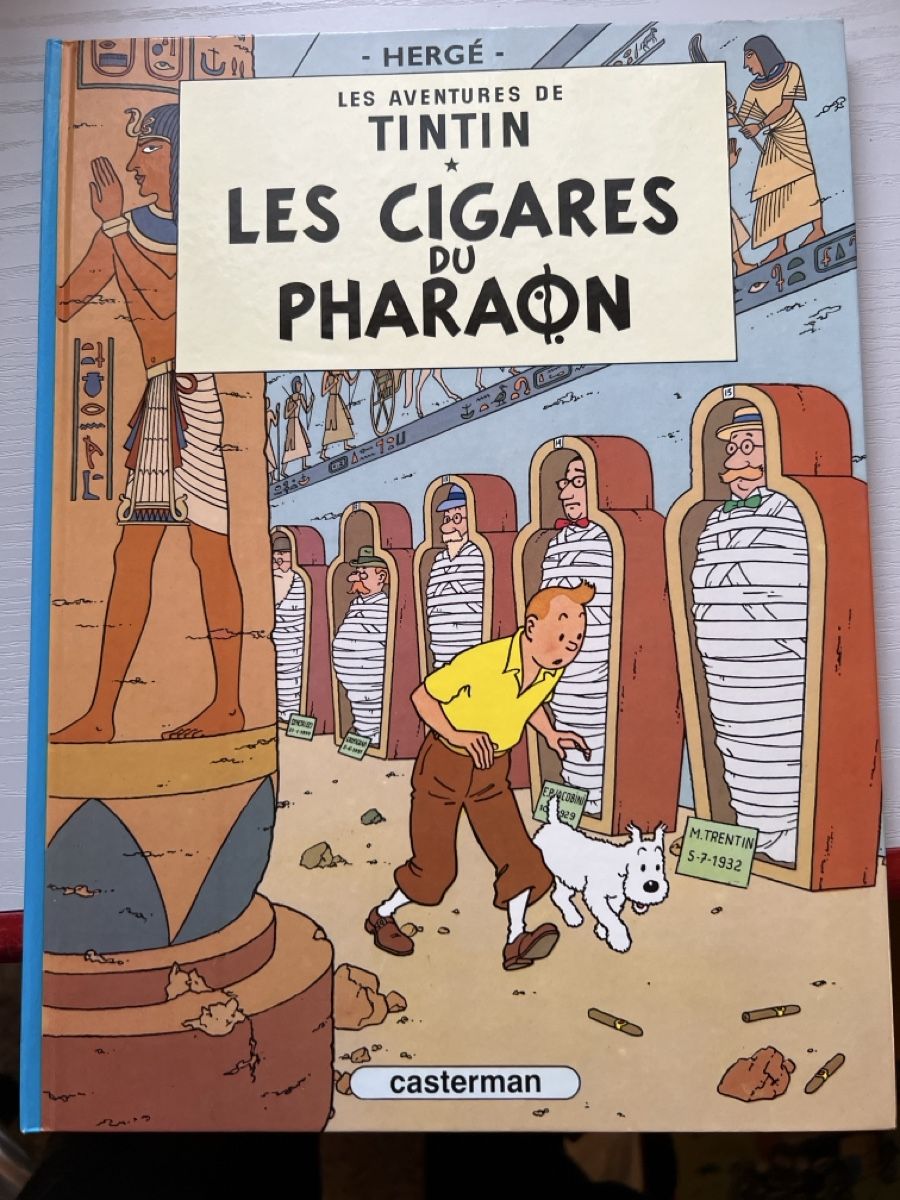 Tintin, Les Cigares du Pharaon - Edition Casterman! (D'occasion) à ...