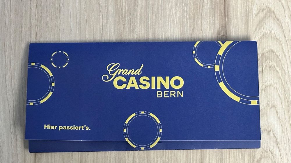 Grand Casino Bern -2 Daisy's Dinner & Play Gutschein(2 - 1) (Neu (gemäss Beschreibung)) in ...