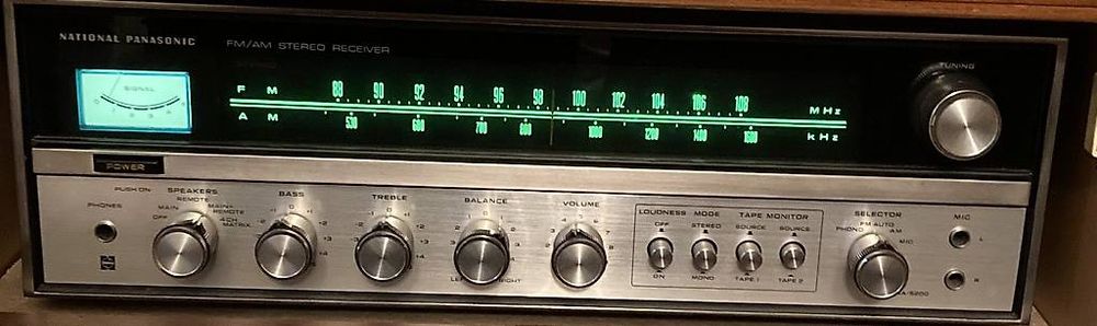 National Panasonic SA-5200 "Radio" mit 2 Boxen (Gebraucht) in Riehen ...