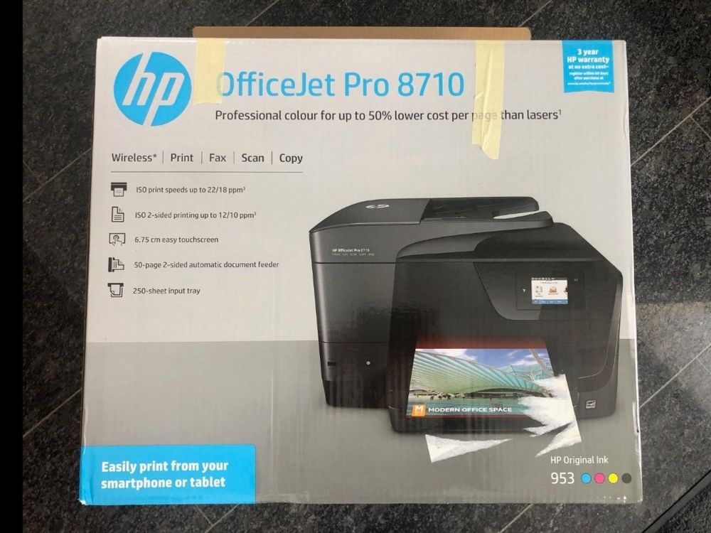 Drucker - HP OfficeJet Pro 8710 (Gebraucht) in Baden für CHF 25 – mit ...