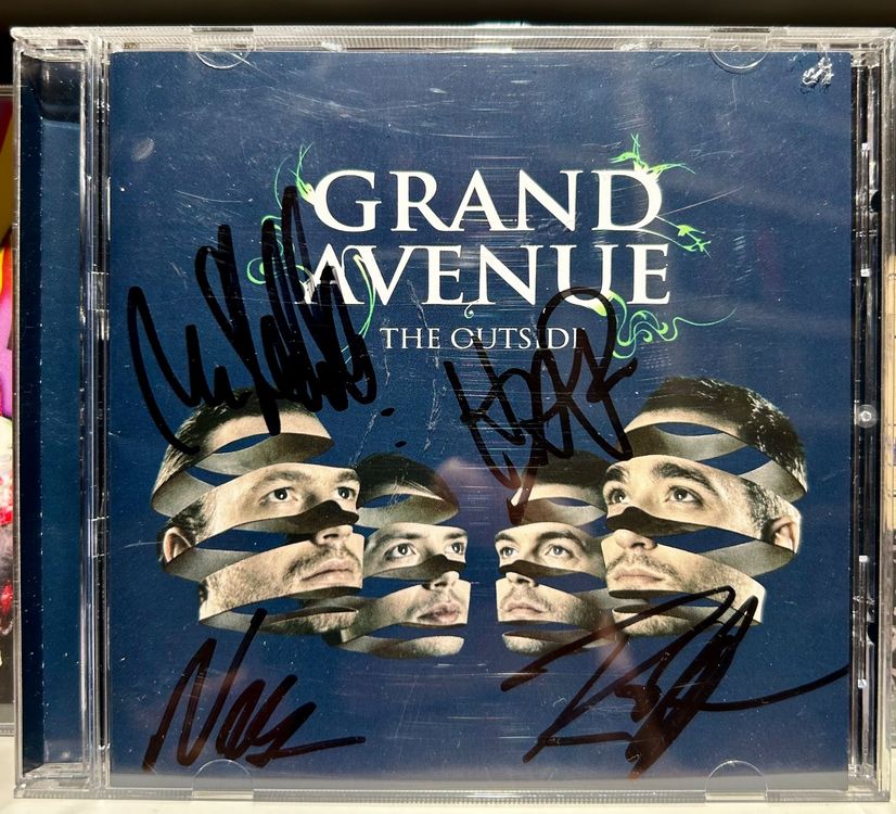 GRAND AVENUE „The Outside“ CD SIGNED! RAR wie U2 COLDPLAY | Kaufen auf ...