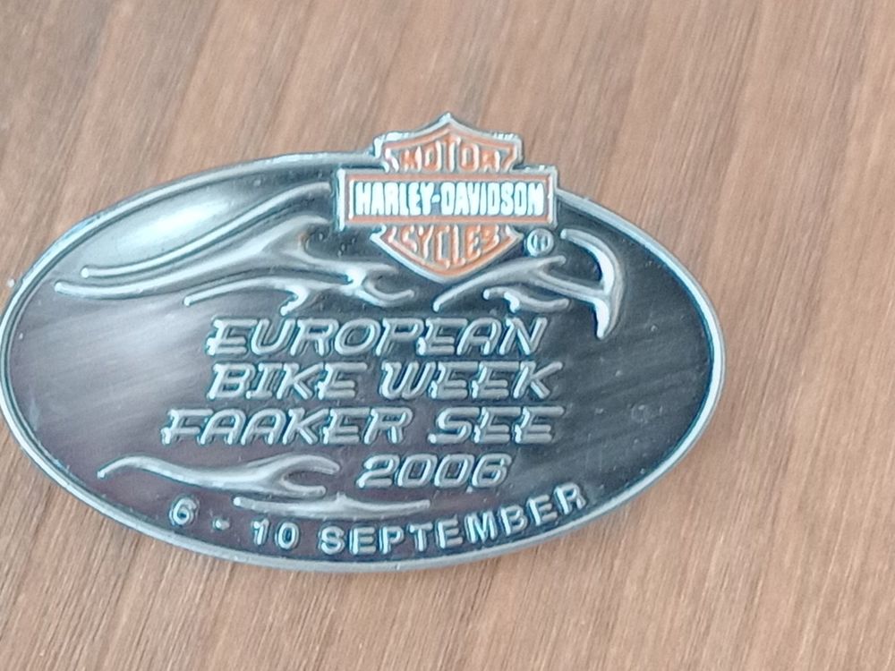 Harley Davidson Pin European Bike Week Faaker See 2006 (Neuf (Voir ...