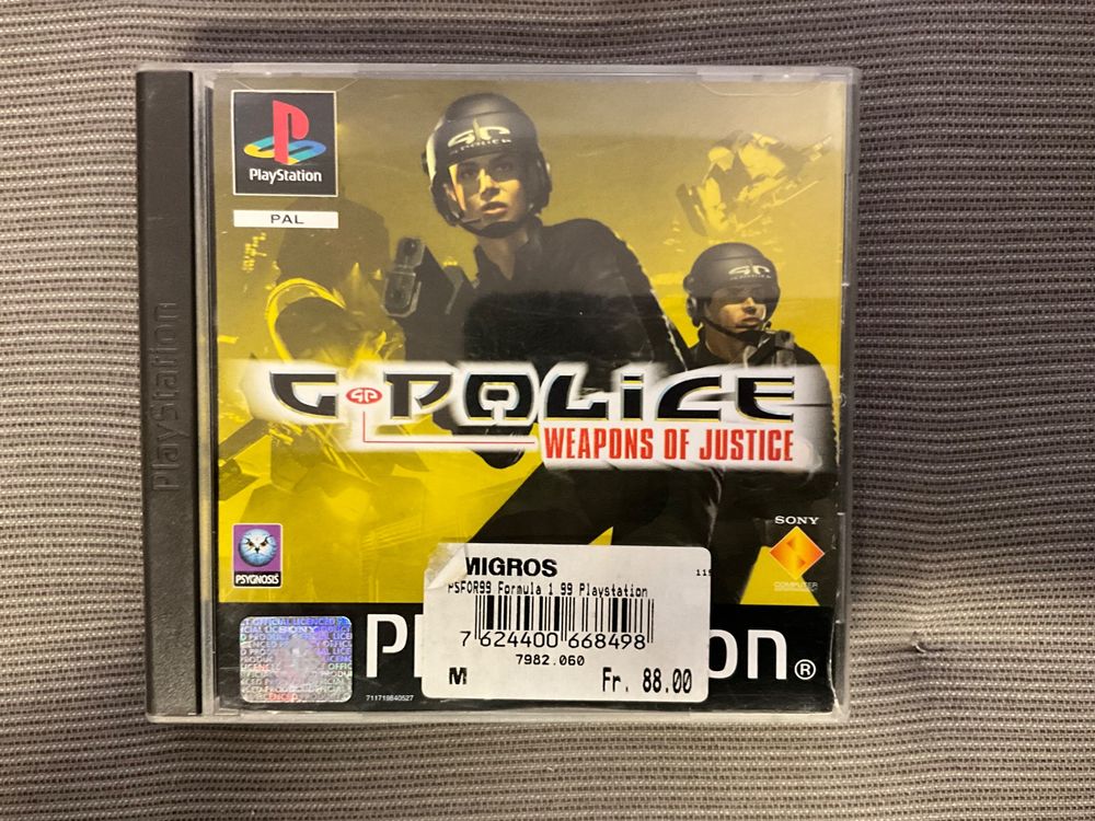 G Police Weapons of Justice Ps1 | Kaufen auf Ricardo