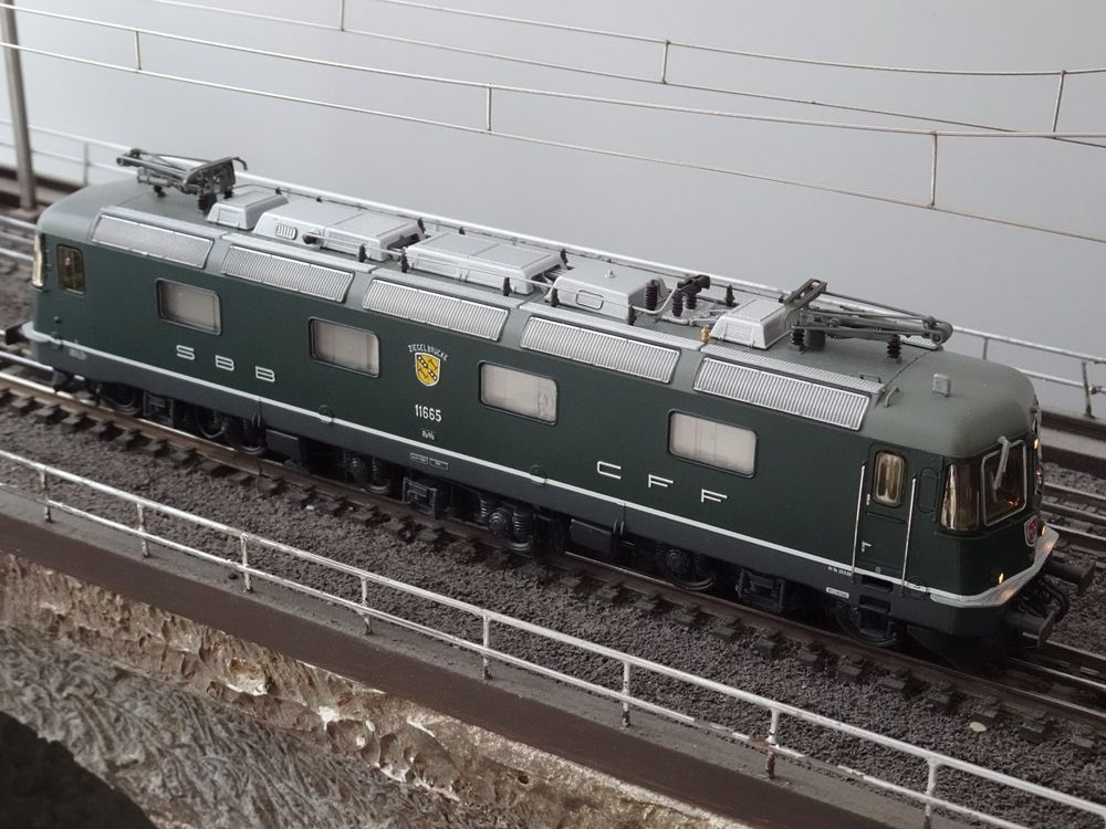 Roco 69730.2, E-Lok Re 6/6 11665 "Ziegelbrücke" ESU-Decoder (Neu ...