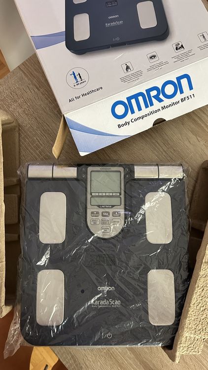 Neu! Omron Körperanalysewaage BF511 (Neu und originalverpackt) in Zollikon für CHF 60 – mit ...
