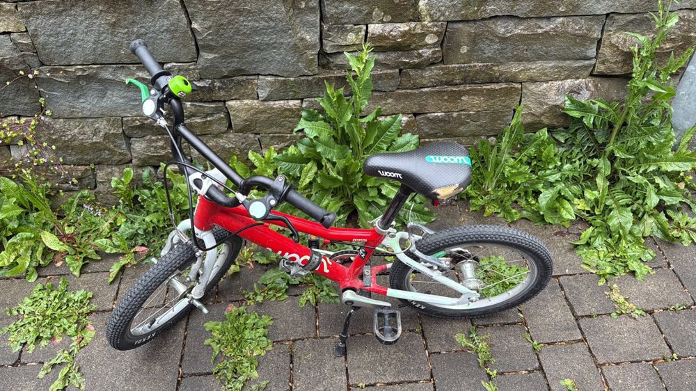 Woom Original 3 rot, sehr leicht mit Follow Me Kupplung (Gebraucht) in ...