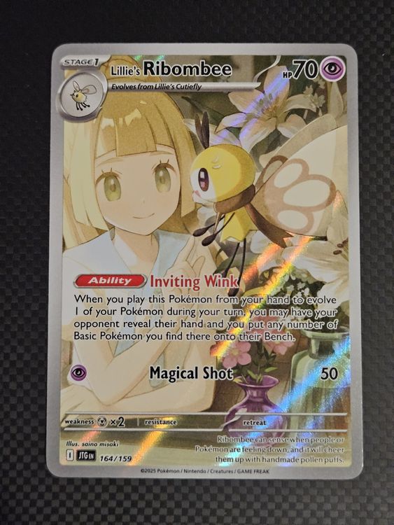 Lillie's Ribombee Pokemon Karte | Journey Together | Kaufen auf Ricardo