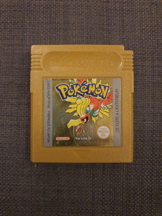 Pokemon Version Or Game Boy FR (Defekt) in Saxon für CHF 25 – mit ...